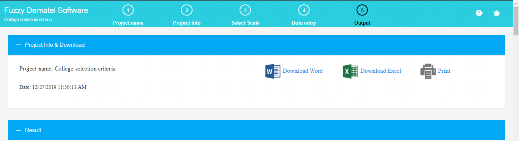 fuzzy dematel software steps - OnlineOutput.com