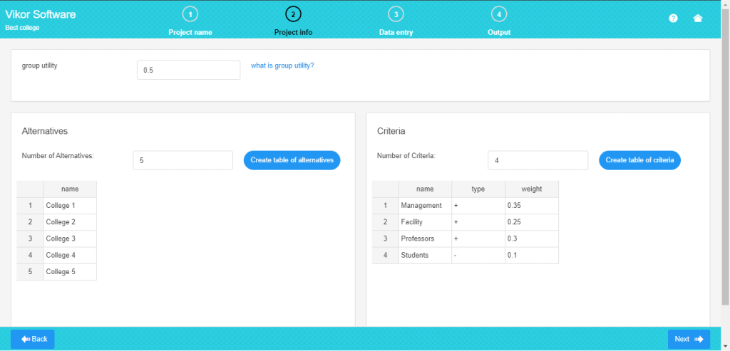 vikor Software Steps - OnlineOutput.com