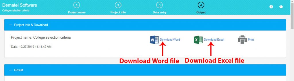 dematel help - OnlineOutput.com