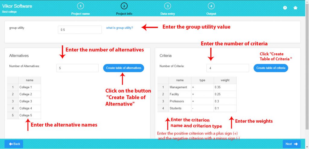 vikor help - OnlineOutput.com